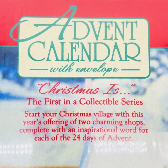 Hallmark | Holiday | Hallmark Vintage Advent Calendar 3d Christmas Is ...